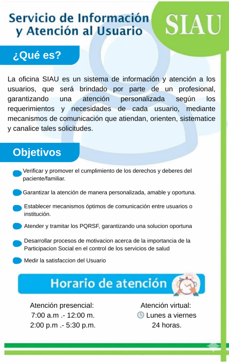 ¿Qué es el SIAU? – Portal web